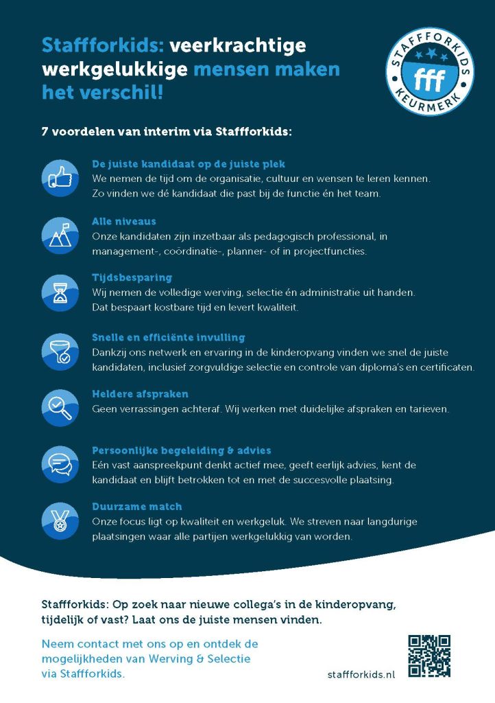 Werving & Selectie - Staffforkids